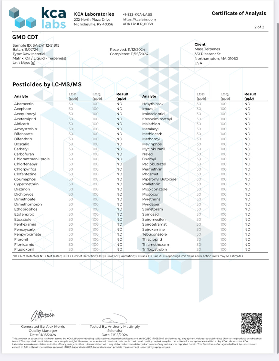 GMO Cookies Strain Terpenes | GMO Strain aka "Garlic Cookies"